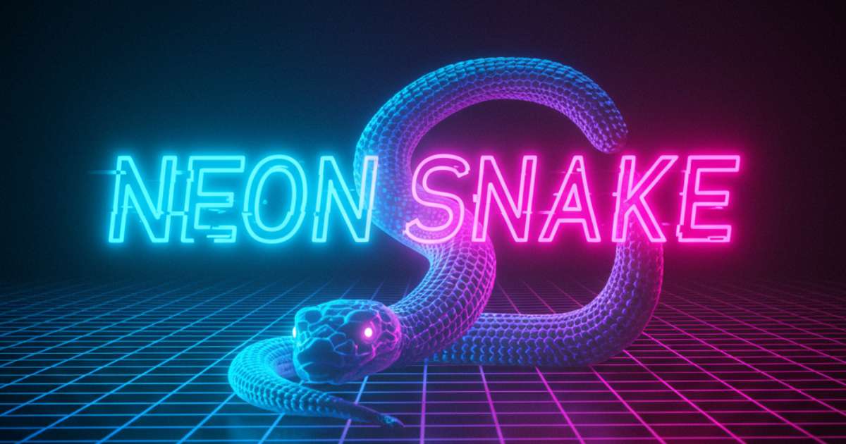 Snake Neon Game - Play Online Classic Arcade Game